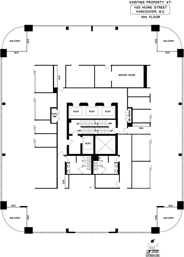 Full floor with corner decks | Office Tours
